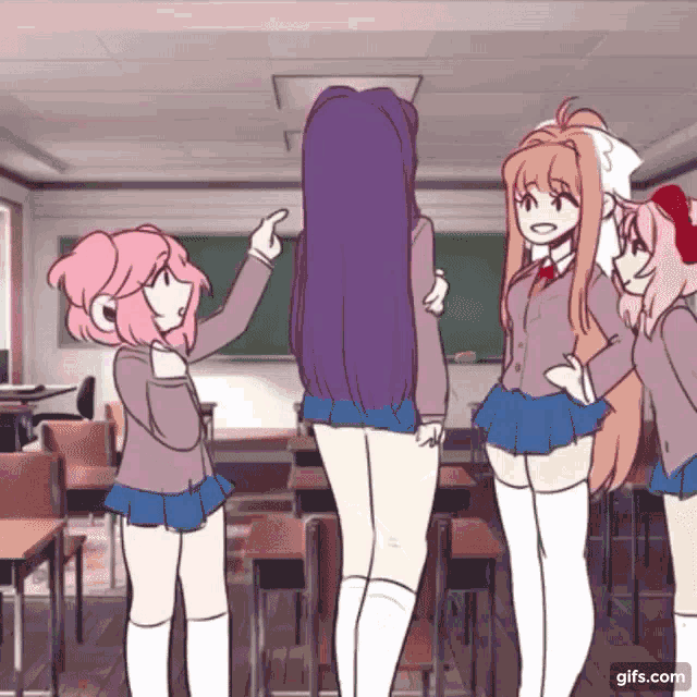 Ddlc Monika Ddlc Monika Natsuki Discover And Share S