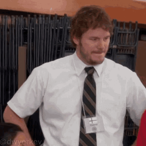 Andy Dwyer Chris Pratt GIF - AndyDwyer ChrisPratt ParksAndRec ... Andy Dwyer Chris Pratt GIF - AndyDwyer ChrisPratt ParksAndRec ...