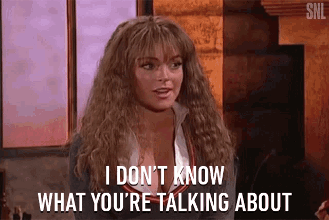 IDont Know What Youre Talking About Uninterested GIF ... IDont Know What Youre Talking About Uninterested GIF ...