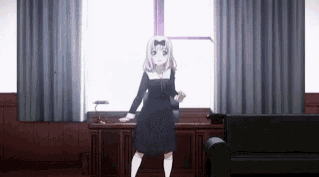 Chika Fujiwara Kaguya Sama Love Is War Chikafujiwara Kaguyasamaloveiswar Anime Discover