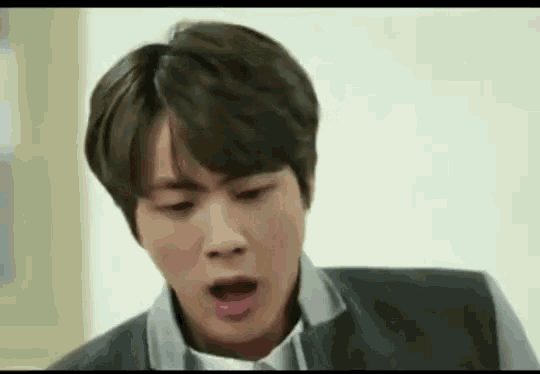 Bts Jin GIF - Bts Jin Shocked - Discover & Share GIFs Bts Jin GIF - Bts Jin Shocked - Discover & Share GIFs