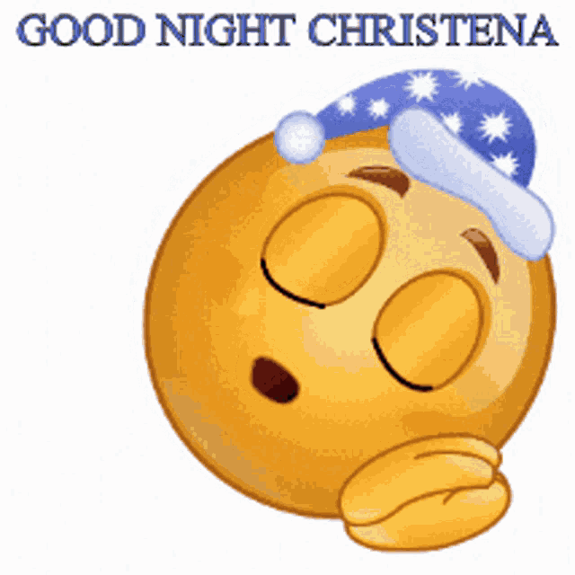 Good Night Christena Goodnight Christena Emoji Discover And Share S