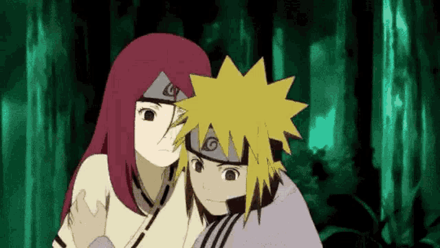 Uzumaki Kushina Namikaze Minato Uzumakikushina Namikazeminato Jump Discover And Share S
