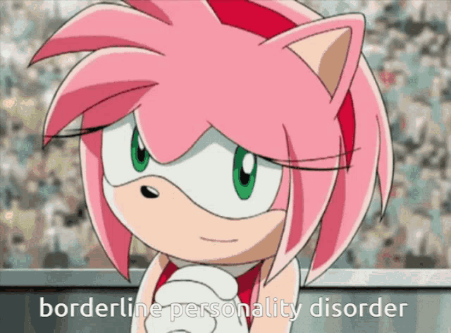 Amy Rose Sonic X Amy Rose Sonic X Borderline Personality Disorder Discover And Share S